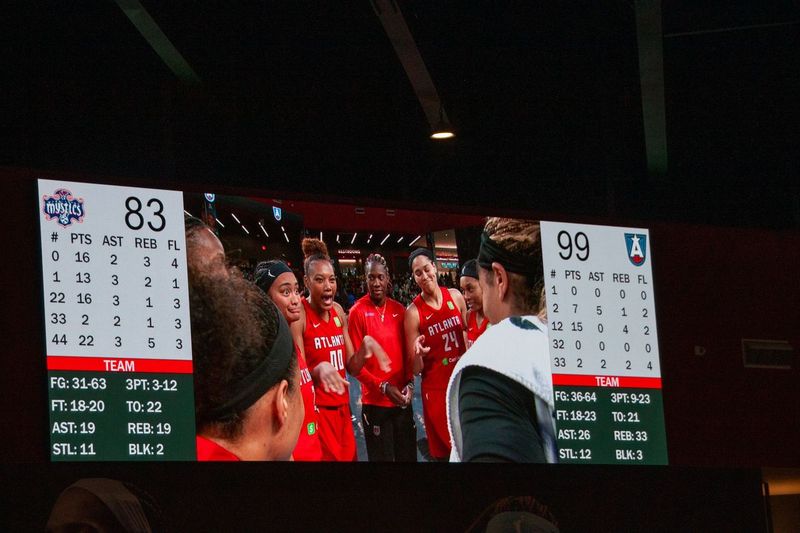 Atlanta Dream Shake Off Slow Start in 99-83 Win Over Mystics – KB ...